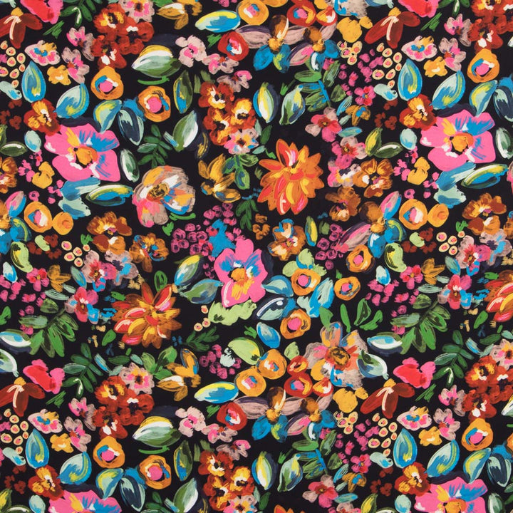 Tissus bon marché et faciles à coudre. | Georgette Couleurs Tropicales ...